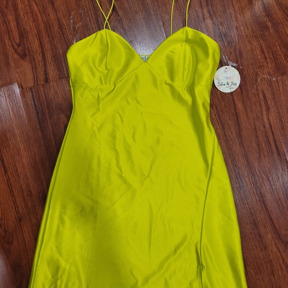 Dresses | Neon Yellow Dress | Poshmark